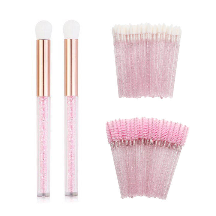 102 Pcs Pink Color Glitter Lash Shampoo Brushes,Disposable Mascara Wand ... 102 Pcs Pink Color Glitter Lash Shampoo Brushes,Disposable Mascara Wand ...