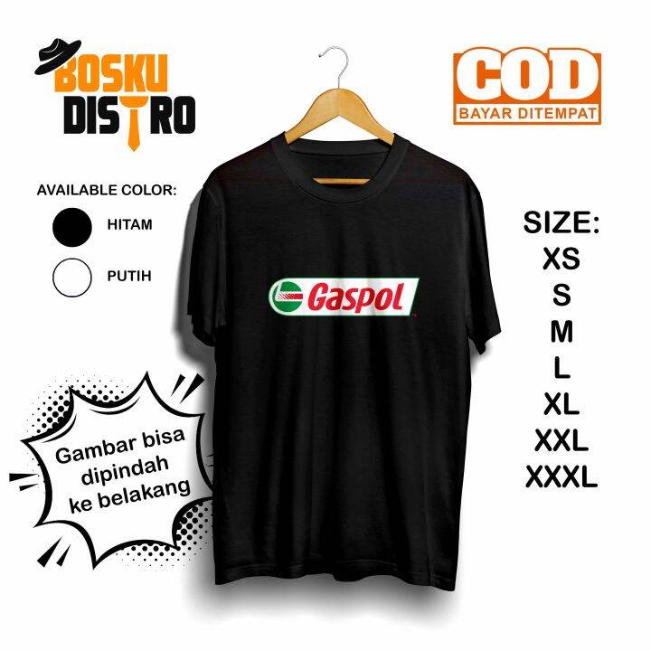 KAOS DISTRO | KAOS HUMOR GAMBAR LOGO PLESETAN | GASPOL | Lazada Indonesia