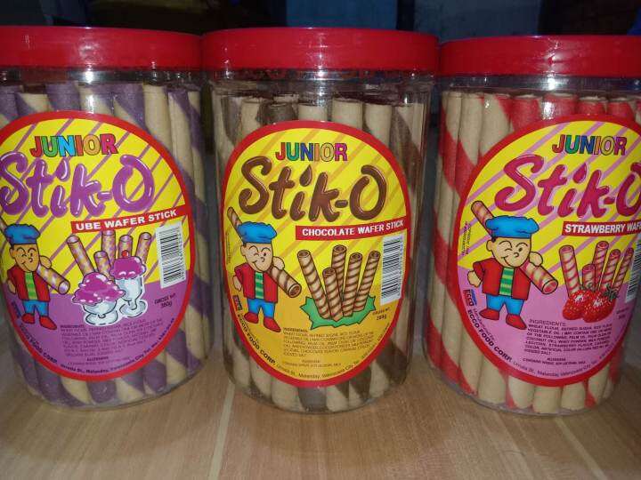 Stick 0 Wafer Stick Chocolate Ube Strawberry 380g Approximately 100 ...