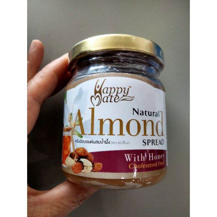 🔷New Arrival🔷 Happy Mate Natural Almond Spread with Honey 200g 🔷🔷 ...