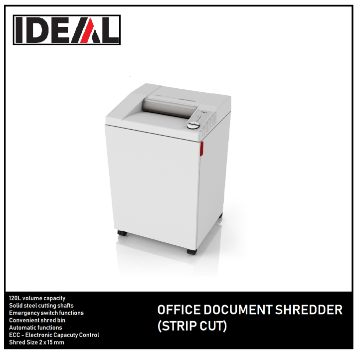 IDEAL 3104 SC Office Paper Shredder 4mm Strip Cut - German Quality ...