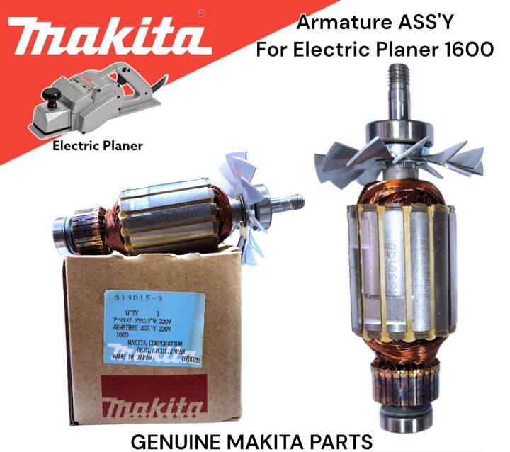 Original Makita Armature Assembly for Electric Planer 1600 | Lazada PH