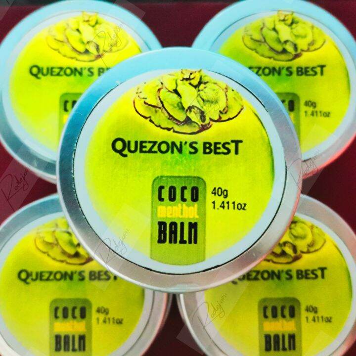 Quezon's Best Coco Menthol Balm 40g | Lazada PH