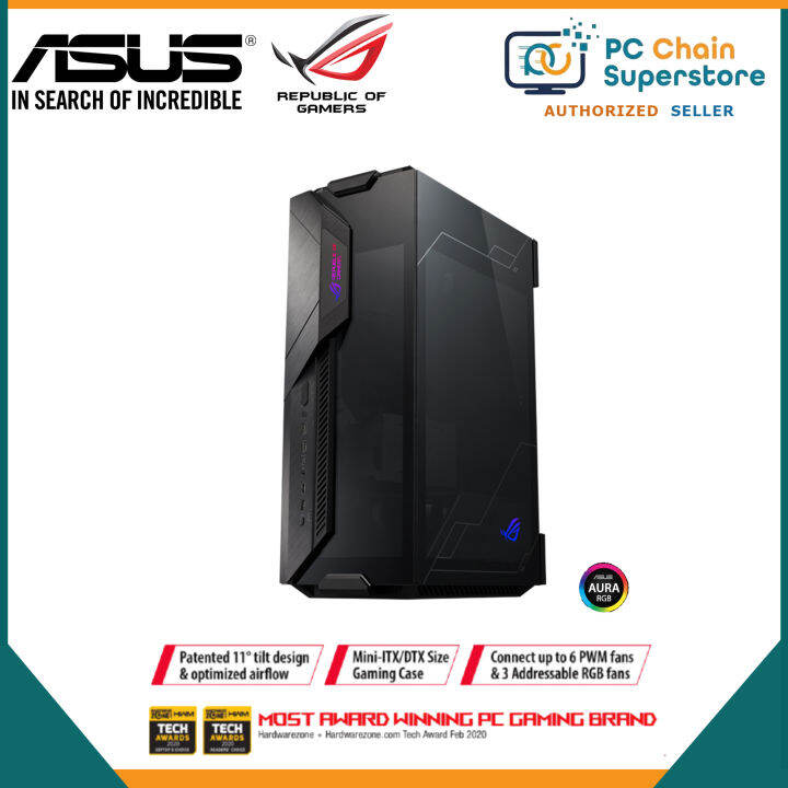 ASUS ROG Z11 GR101 Mini-ITX / DTX Gaming PC Desktop Casing | Lazada PH