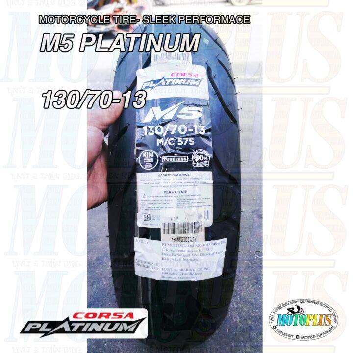 Platinum Tubeless Tire 130/70-13 130 70 13 for Yamaha NMAX N MAX 155 by ...