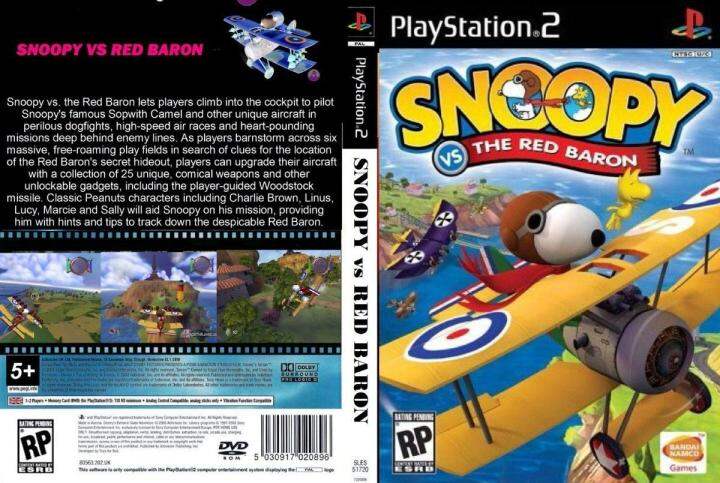 Ps2 Snoopy vs The Red Baron | Lazada