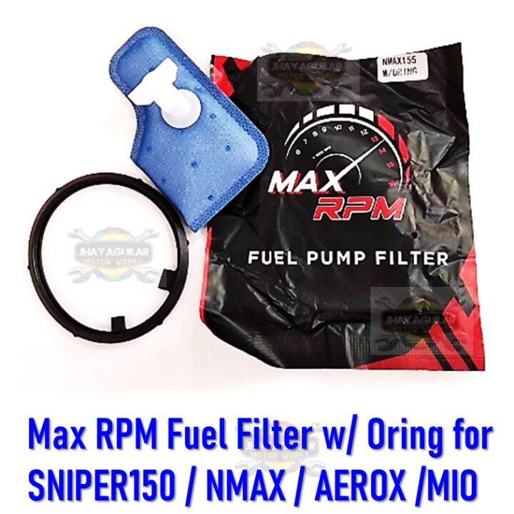 Max RPM Fuel Filter w/ Oring for SNIPER150 / NMAX / AEROX /MIO | Lazada PH
