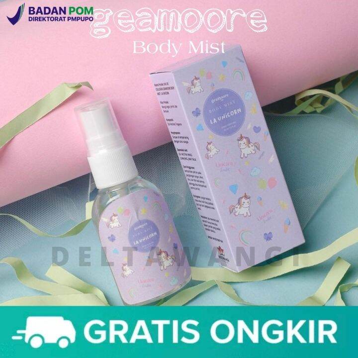 Geamoore Body Mist La Unicorn Spray Parfum Korean Inspired Perfume 30ml ...