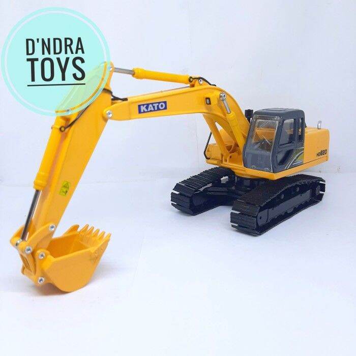 Diecast Alat Berat Excavator KATO HD820 Miniatur Beko Tambang 1:40 ...