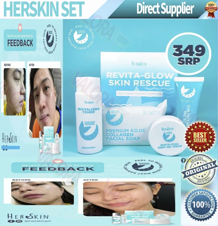 HerSkin GLOW whitening rejuvenating set- KathRyee | Lazada PH