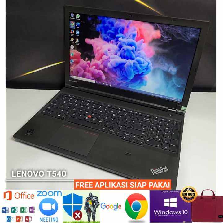 Laptop Lenovo X540 intel core i7 ram 4gb SSD 128gb - windows 10 siap ...