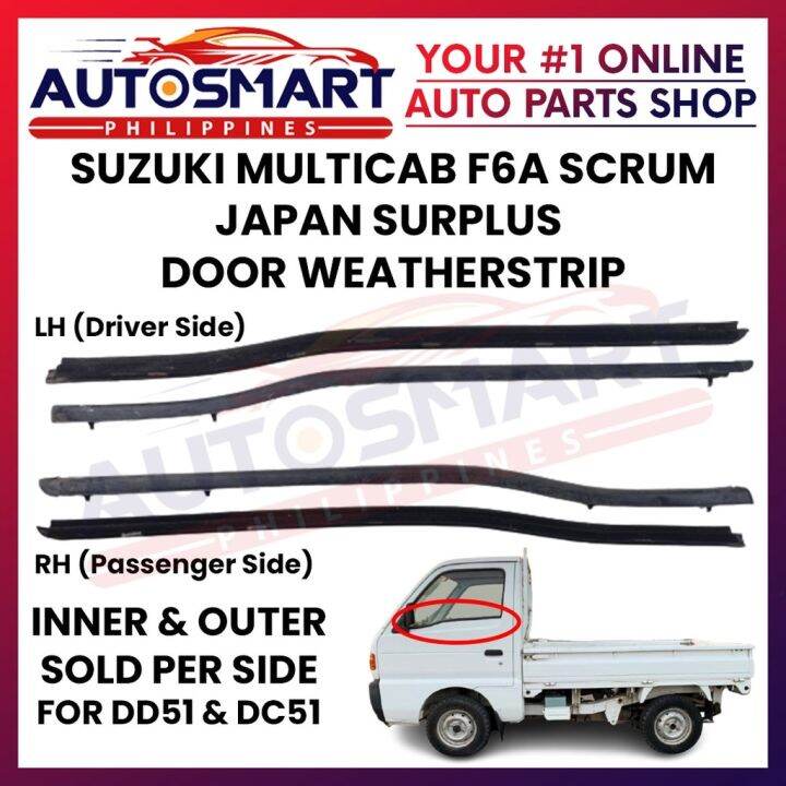 Japan Surplus Suzuki Multicab F6A Scrum Door Weatherstrip | Lazada PH