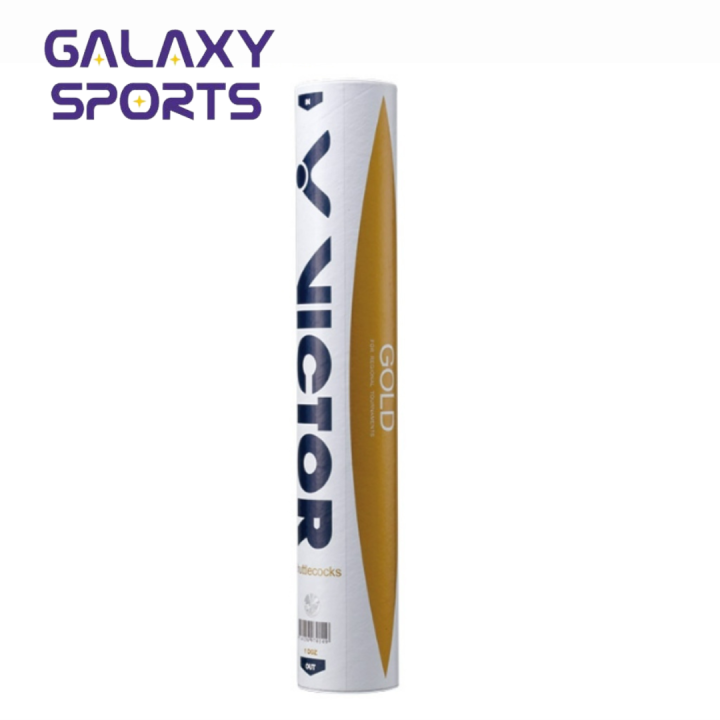 VICTOR GOLD Badminton Shuttlecocks 12 Pcs | Lazada