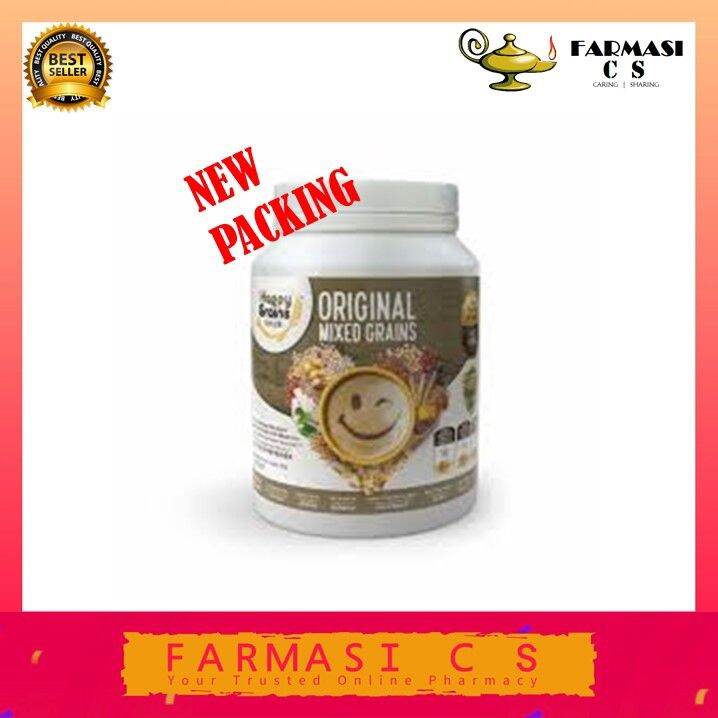 Happy Grains Original Mixed Grains 快乐谷糧 1.2kg New Packing EXP:02/2025 | Lazada