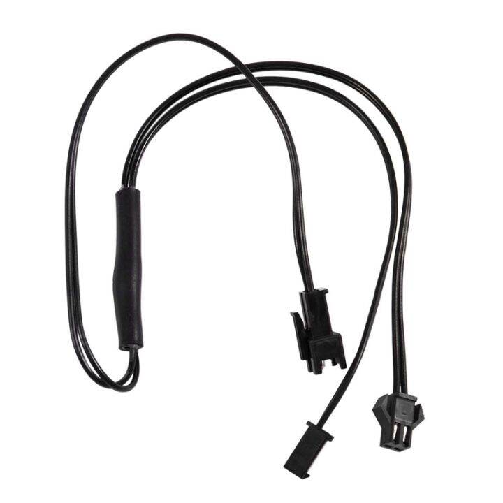 Female to Male 2 Pin Connector EL Wire Inverter 2 Way Splitter Cable ...