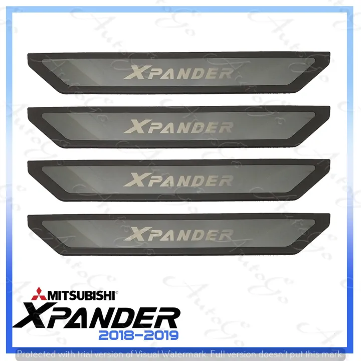 Mitsubishi Xpander 2018-2019 Door Side Step Sill / Scuff Plate | Lazada PH