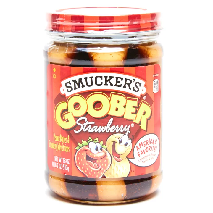 Smucker's Goober Strawberry Jelly & Peanut Butter Stripes 510 g | Lazada PH