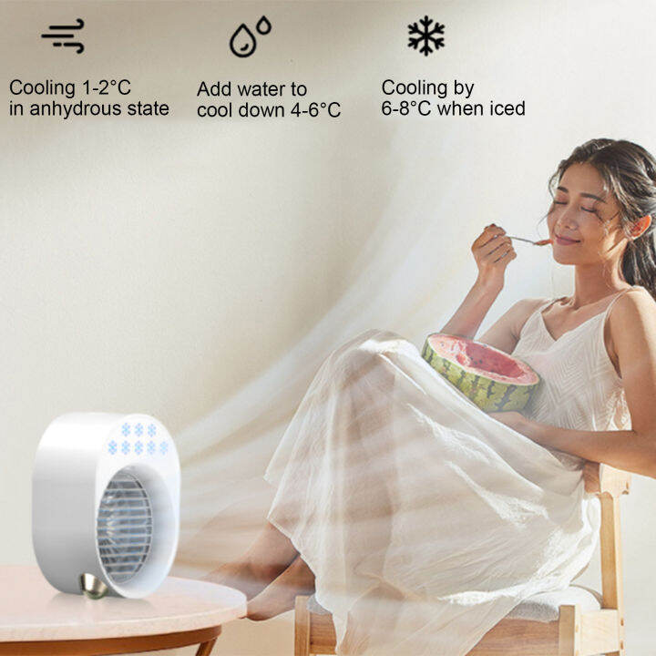USB fan cold fan with wet spray cooling desktop cooling small fan ...
