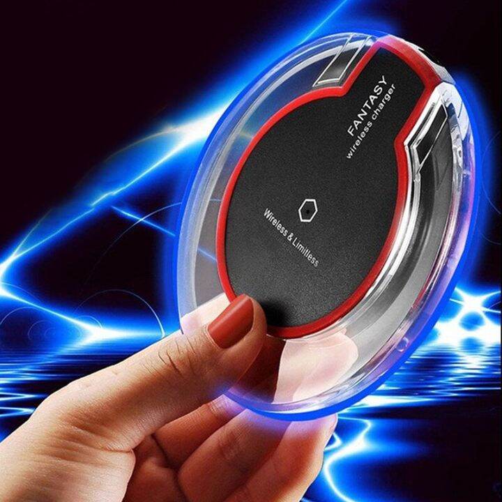 5W Fast Wireless Charger Qi Charging Pad K9 Wireless Charger Crystal 5W ...