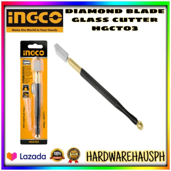 INGCO Original Industrial Grade Diamond Glass Cutter HGCT03 | Lazada PH