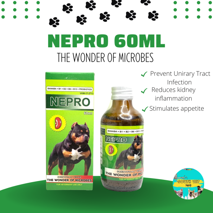 [SOUTH VET] Nepro 60 ml - The Wonder of Microbes - Kidney Supplement ...