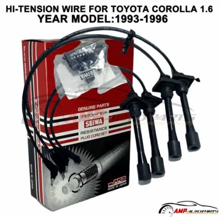 Spark Plug Cable Cord / HI-Tension Wire FOR Toyota Corolla 1.6 4AFE EFI ...