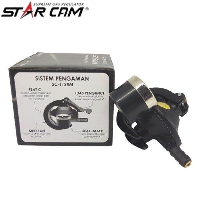 Star Cam SC-T12RM Regulator Gas dengan Meteran | Lazada Indonesia