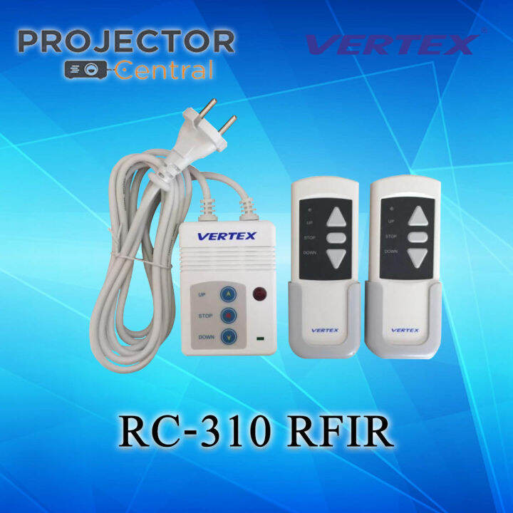 VERTEX Wireless Remote Control RC-310 RFIR รีโมทควบคุมไร้สาย จอรับภาพ ...