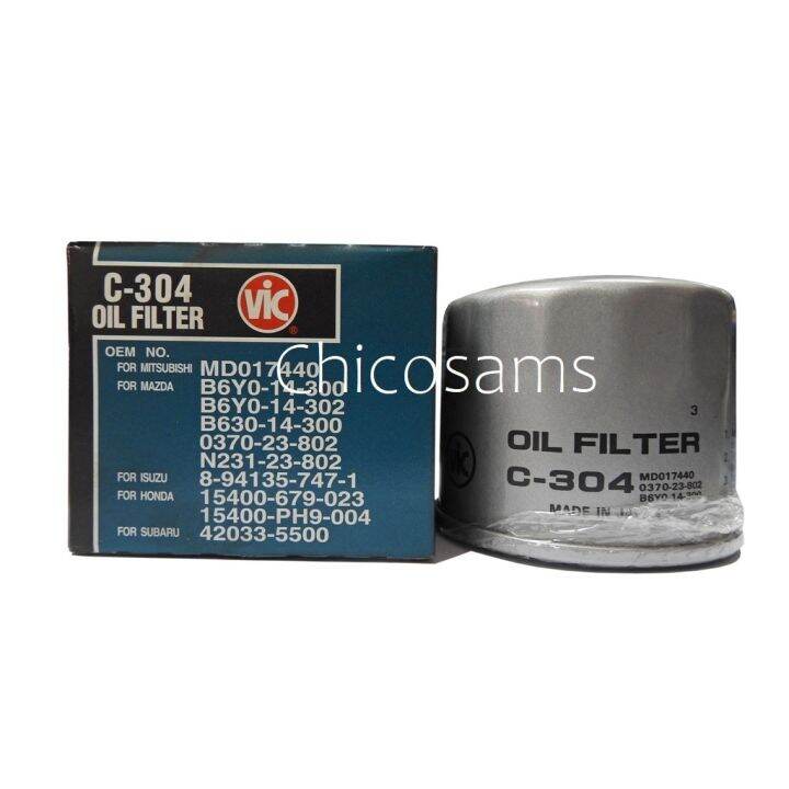 Vic Oil Filter C-304 for Kia Rio / Soul/ Hyundai Accent / Elantra ...