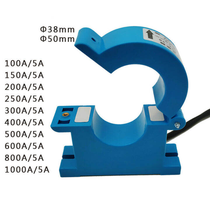Clamp Current transformer Sensor three-phase ammeter 100A - 600A5A AC ...