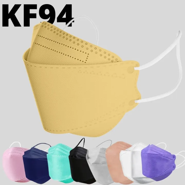 KF94 fish mask. type of nurse 4layer. adult facemask. protection filter ...