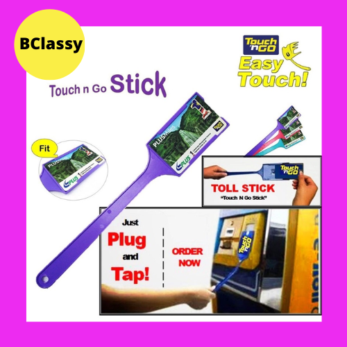 Touch n Go Card Stick Long Handle Batang Pemegang Kad TNG Toll Parking ...