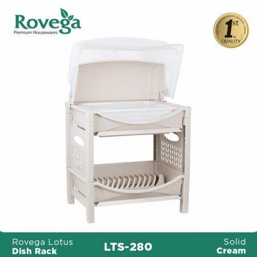 ROVEGA Lotus Dish Drainer / Lemari Rak Piring Serbaguna LTS-280 Keren ...