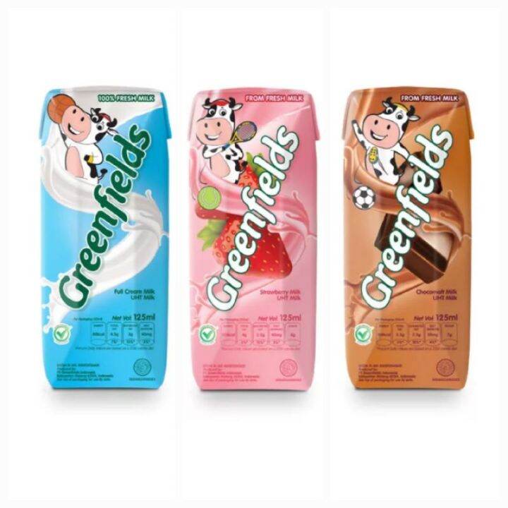 Greenfield UHT 125ml kemasan baru | Lazada Indonesia