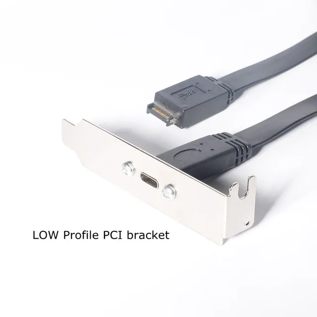 30cm 50cm 80cm USB 3.1 Front Panel Header Type E Male To USB-C Type C ...