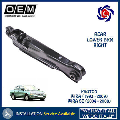 Proton Wira (1993 - 2009) Wira SE (2004 - 2008) REAR Right Lower Arm ...