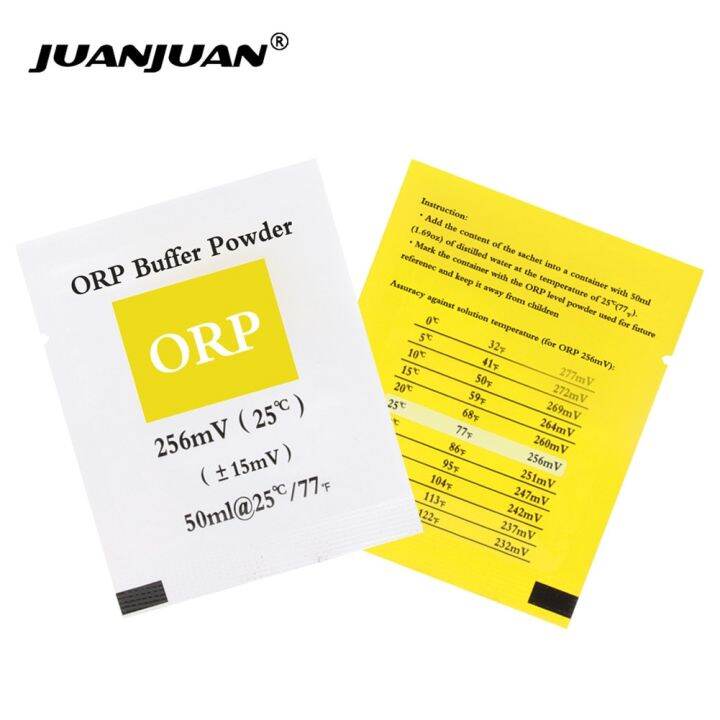 1pc/5pcs ORP Calibration Buffer Powder 256mV Redox Potential Analyzer ...