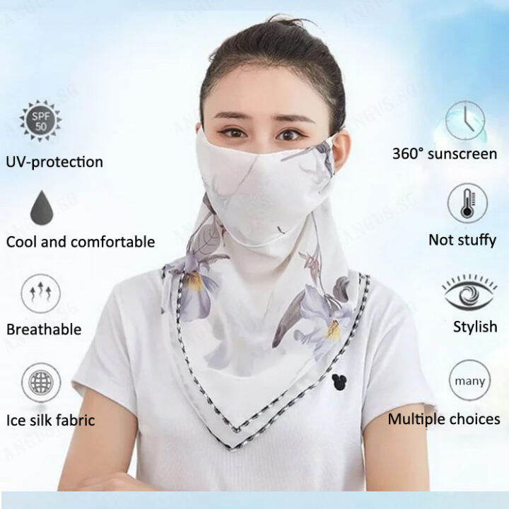kamian001 UPF500 Sun Protection Neck Gaiter | Lazada PH