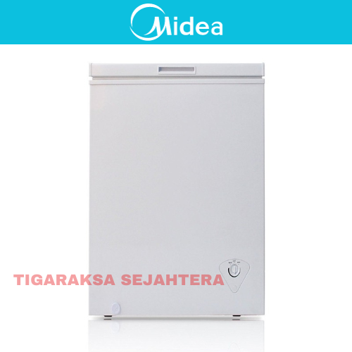 CHEST FREEZER MIDEA HS 129C KAPASITAS 100 LITER / FREEZER BOX | Lazada ...