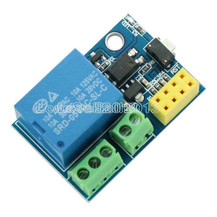 5V WiFi relay module ESP-01S DS18B20 DHT11 RGB LED Controller Things ...