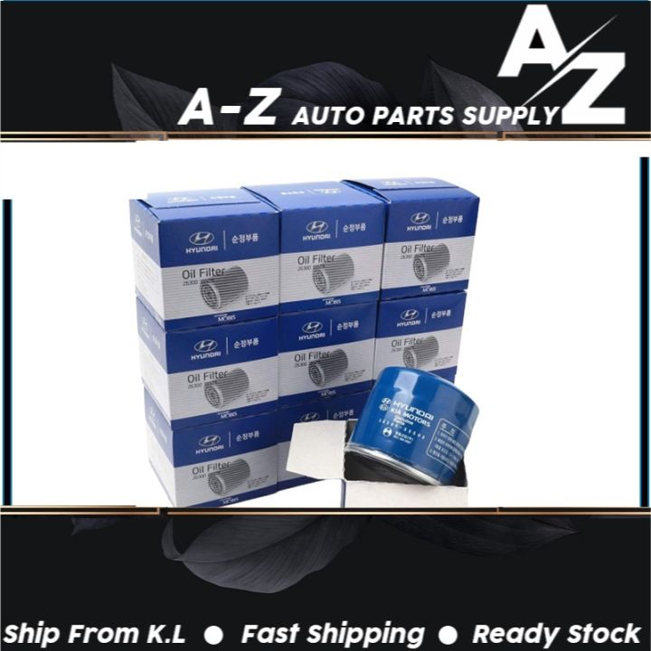 HYUNDAI , KIA GENUINE OIL FILTER ( 26300-35504 )( 26300-35503 ) | Lazada