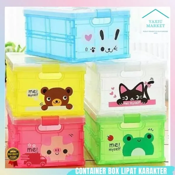 Box Lipat Karakter - Box Container Lipat - Foldable Storage Kecil ...