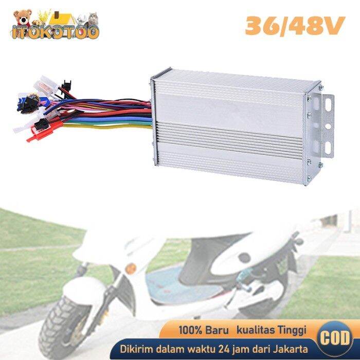 KONTROLER CONTROLLER SEPEDA LISTRIK 36/48V 350WATT BRUSHLESS BLDC ...