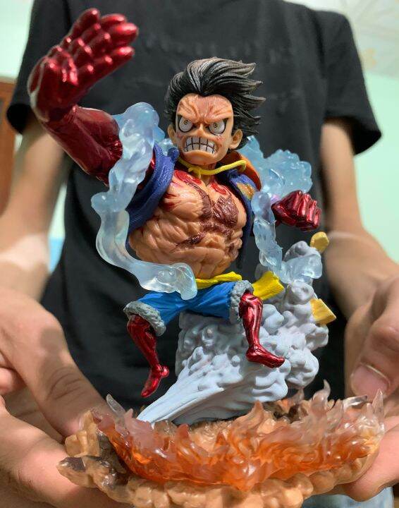 (16cm) Mô hình Luffy Gear 4 Chibi cực đẹp - Mô hình OnePiece | Lazada.vn