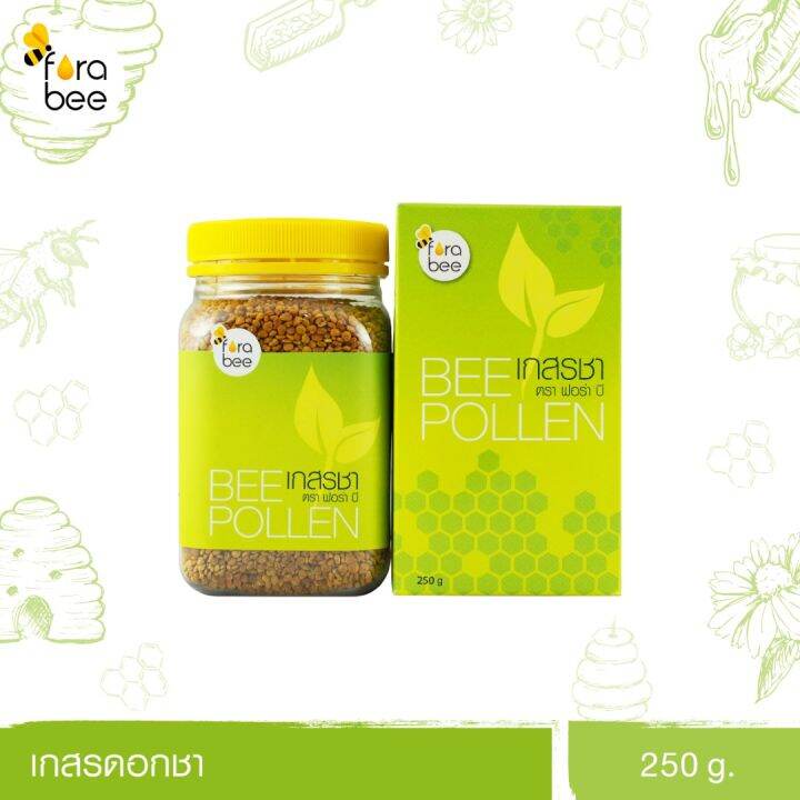 Fora Bee เกสรจากดอกชา กระปุก 250 กรัม | Lazada.co.th