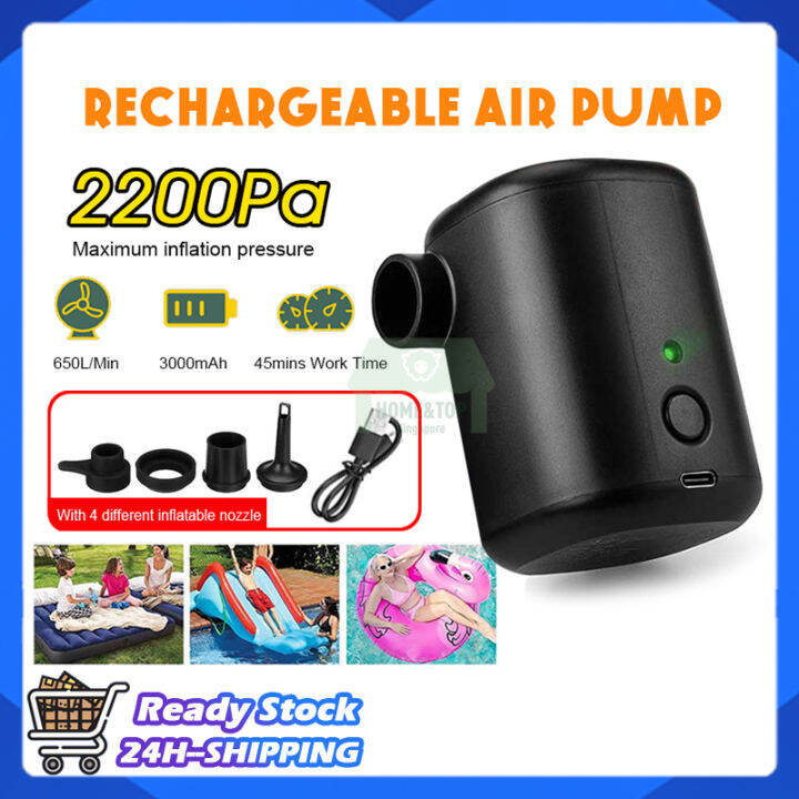 Air Inflatable Pump 4in1 Wireless Portable Mini Electric Air Pump ...