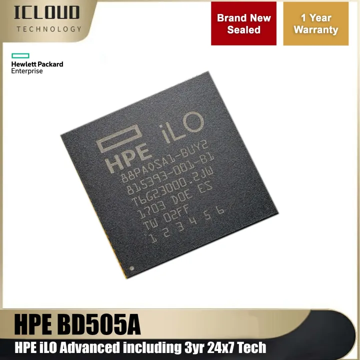 Hewlett Packard Enterprise BD505A HPE iLO Advanced 1-server License ...