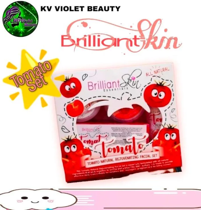 BRILLIANT SKIN TOMATO NATURAL REJUVENATING SET | Lazada PH