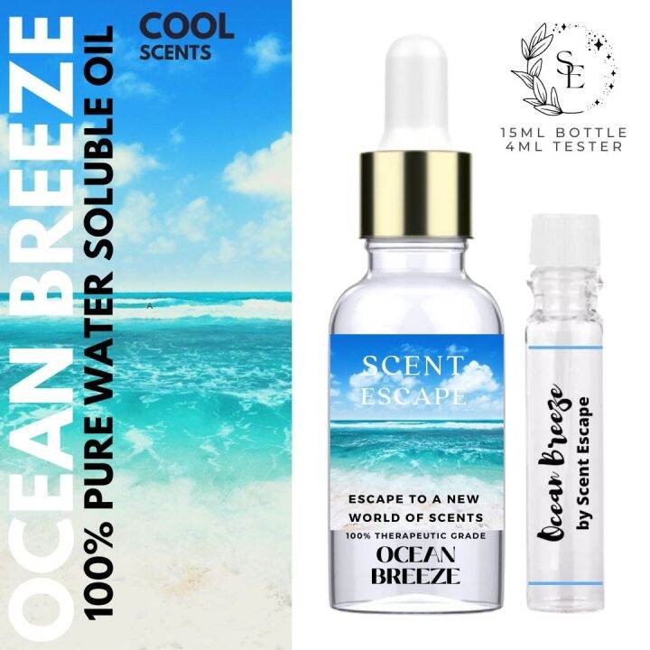 OCEAN BREEZE Humidifier Water Soluble Oil / Aromatherapy Oil / Diffuser ...