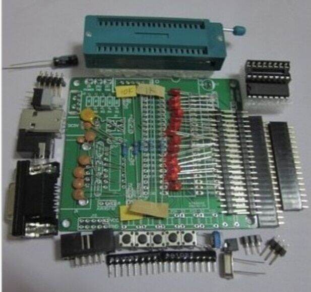 Diy Learning Board Kit Suit The Parts 51/avr Microcontroller ... Diy Learning Board Kit Suit The Parts 51/avr Microcontroller ...